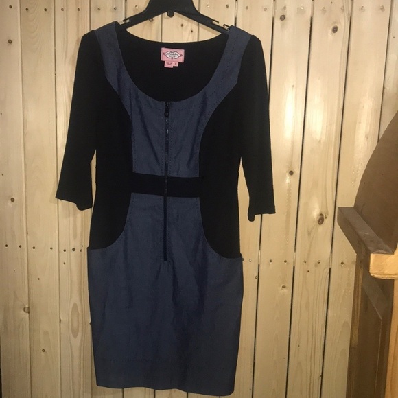 Phoebe Couture | Dresses | Phoebe Couture Black Gray Dress 6 | Poshmark